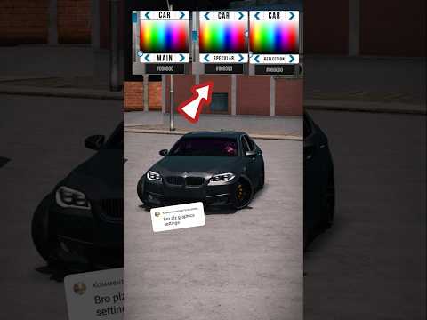 Tutorial Graphics & code color ❤️🔥👍 Car Parking Multiplayer #carparkingmultiplayer