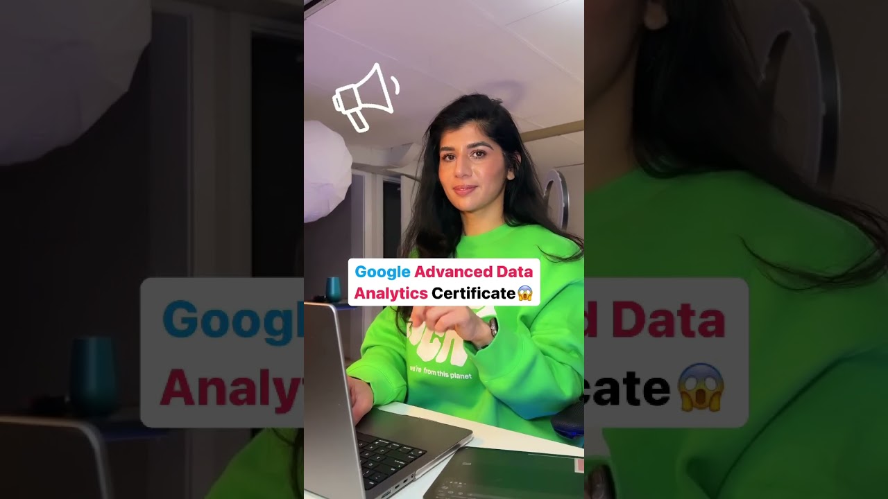 Google Advanced Data Analytics Certificate Just LAUNCHED 📣