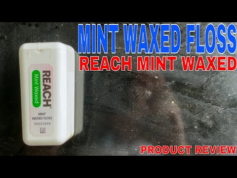 ✅ Reach Mint Waxed Mint Floss 🔴