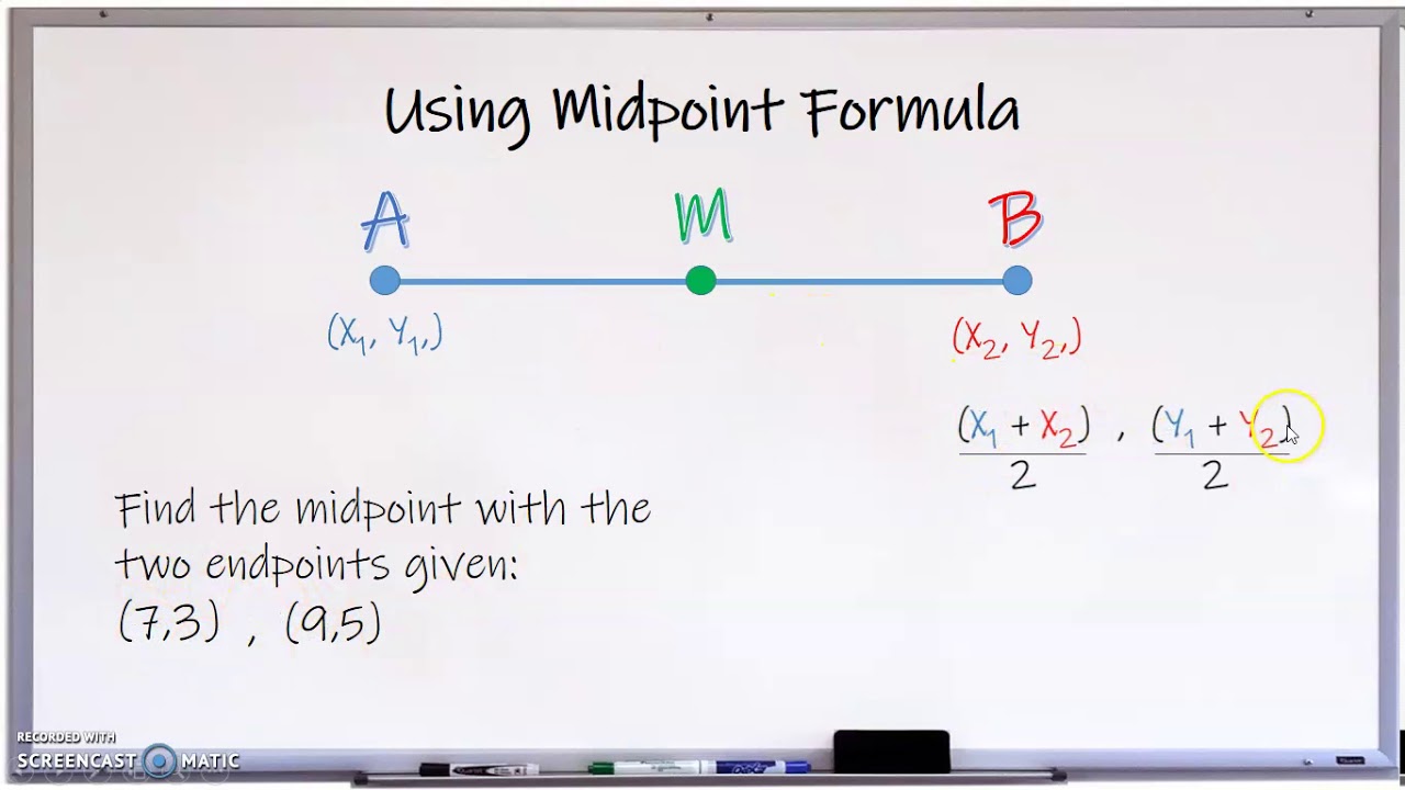 Distance Midpoint, & Slope Formula Practice