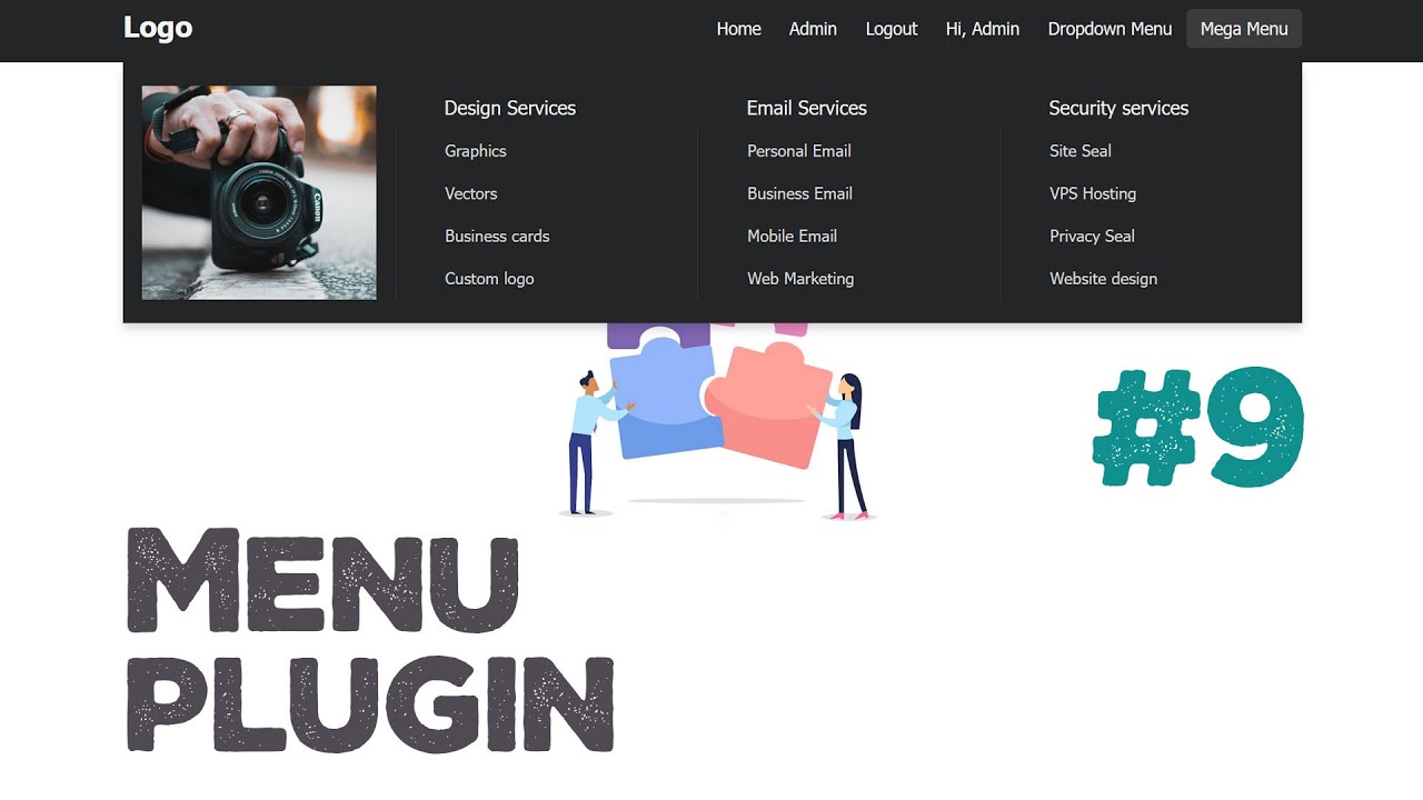 Menu plugin for thunderPHP Framework #09 | Displaying images 2 | Quick programming tutorial