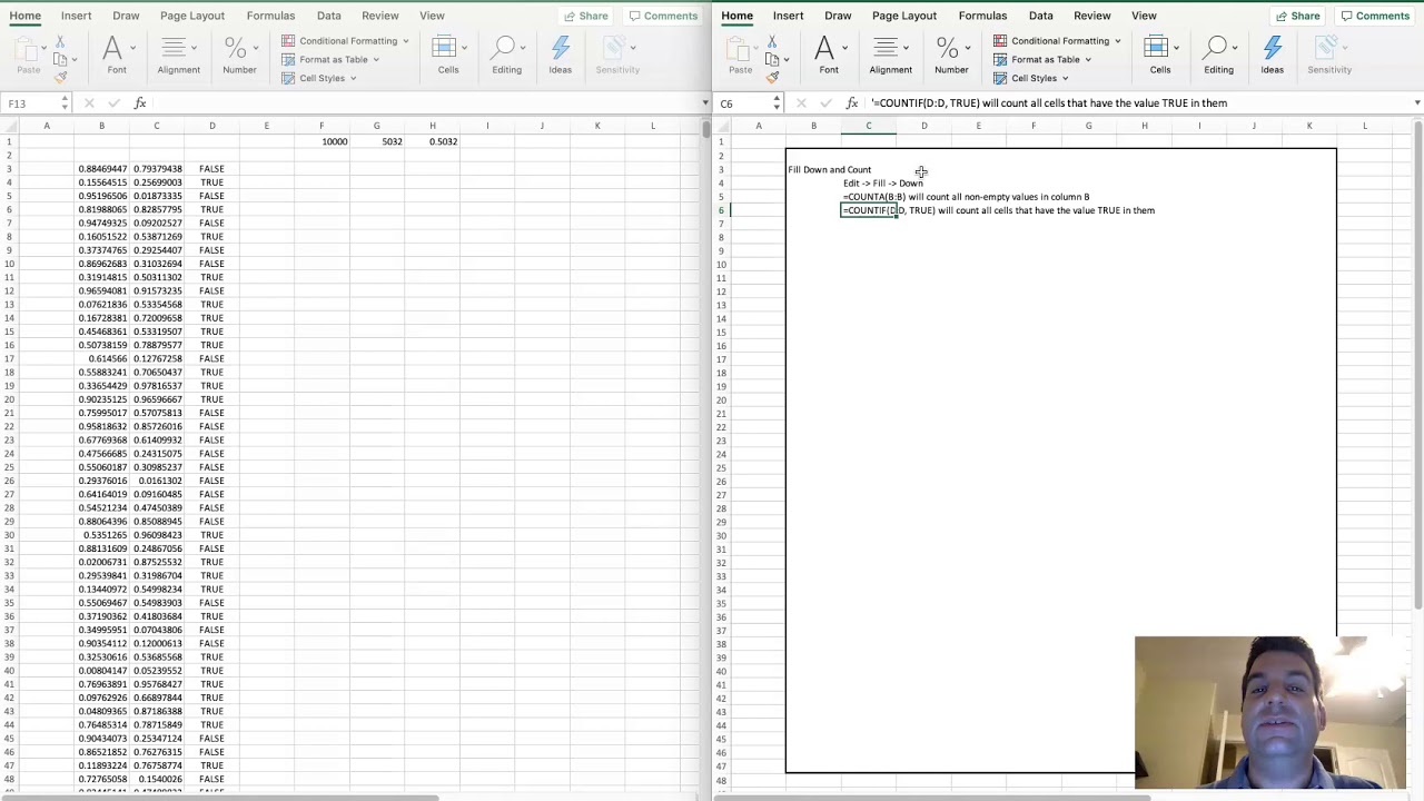 IEE 475: Lab 3 Help Video - Spreadsheet Tools Sufficient for Completing Monte Carlo Lab Exercise