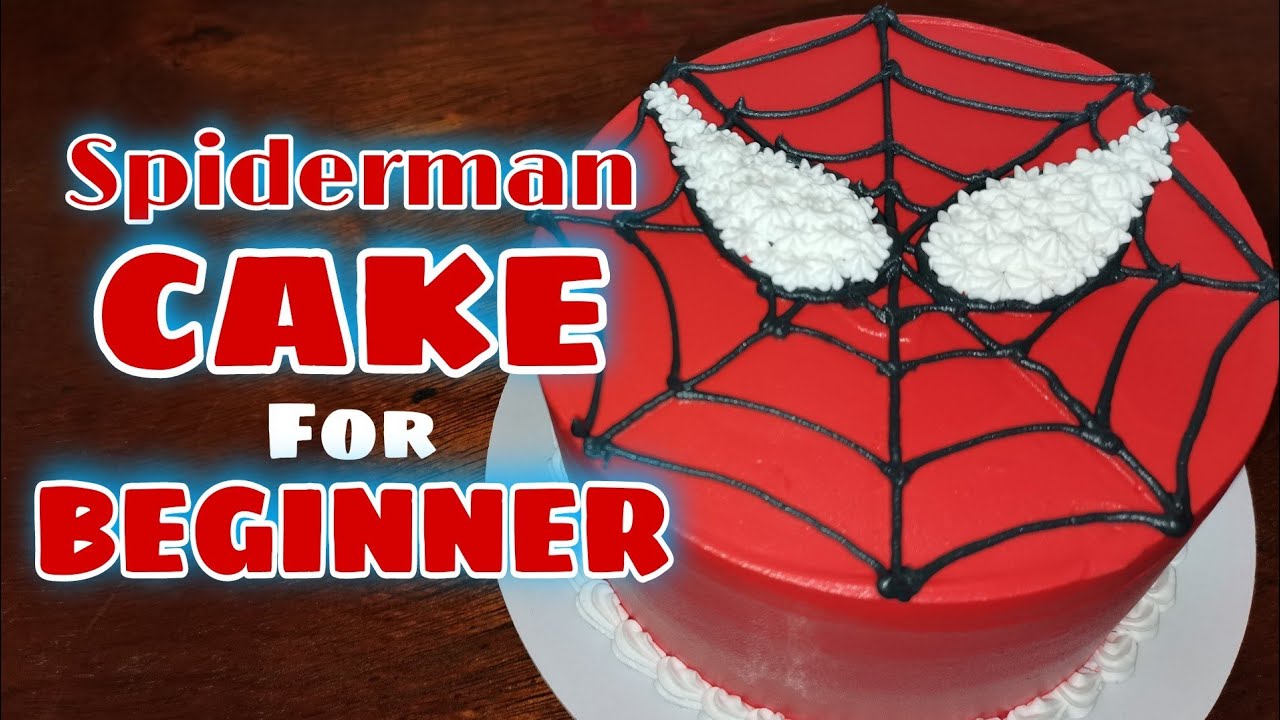 Easy Spiderman Cake | Yves Espinosa