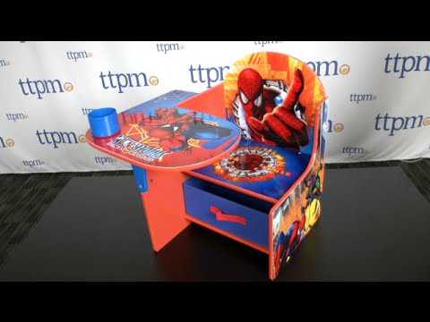 Marvel Spider Sense Spider-Man Chair Desk from Delta Children's Products