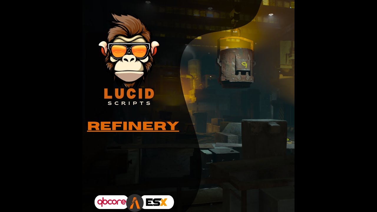 [PAID] [QBCore][ESX] Lucid Scripts Refinery - QBCore Refinery - FiveM Releases - Cfx.re Community