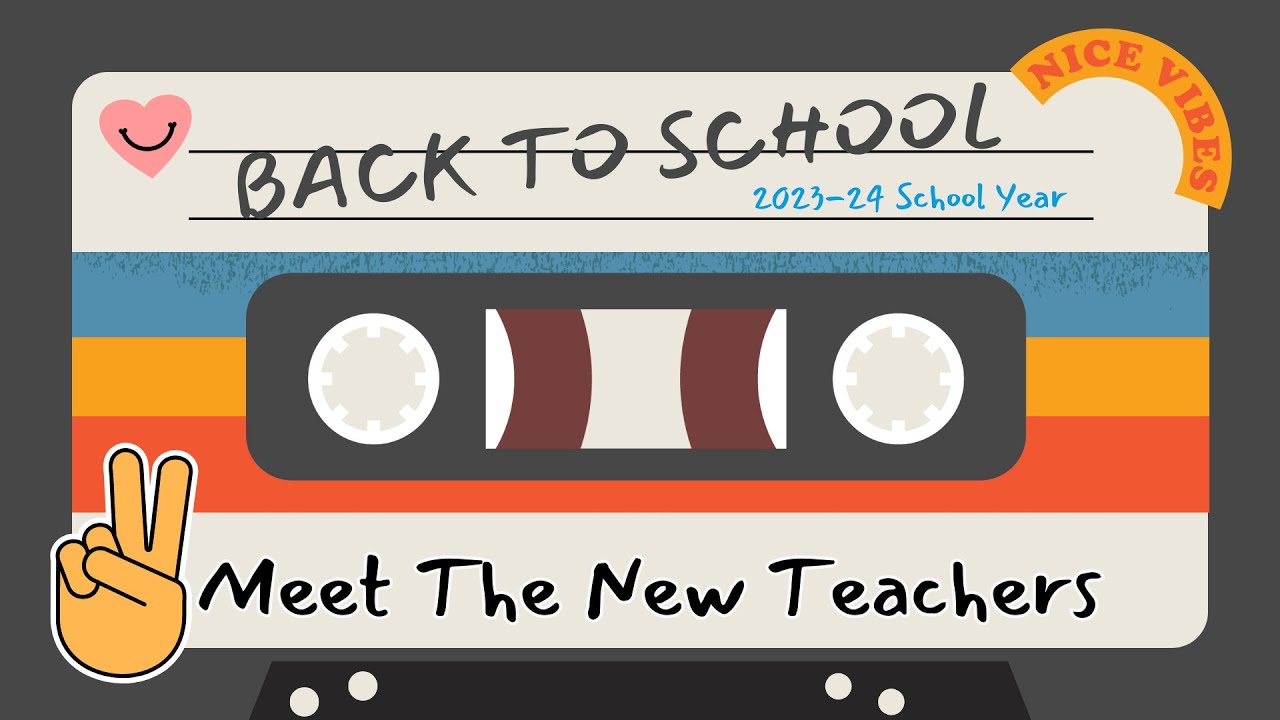 New teachers 2023 24