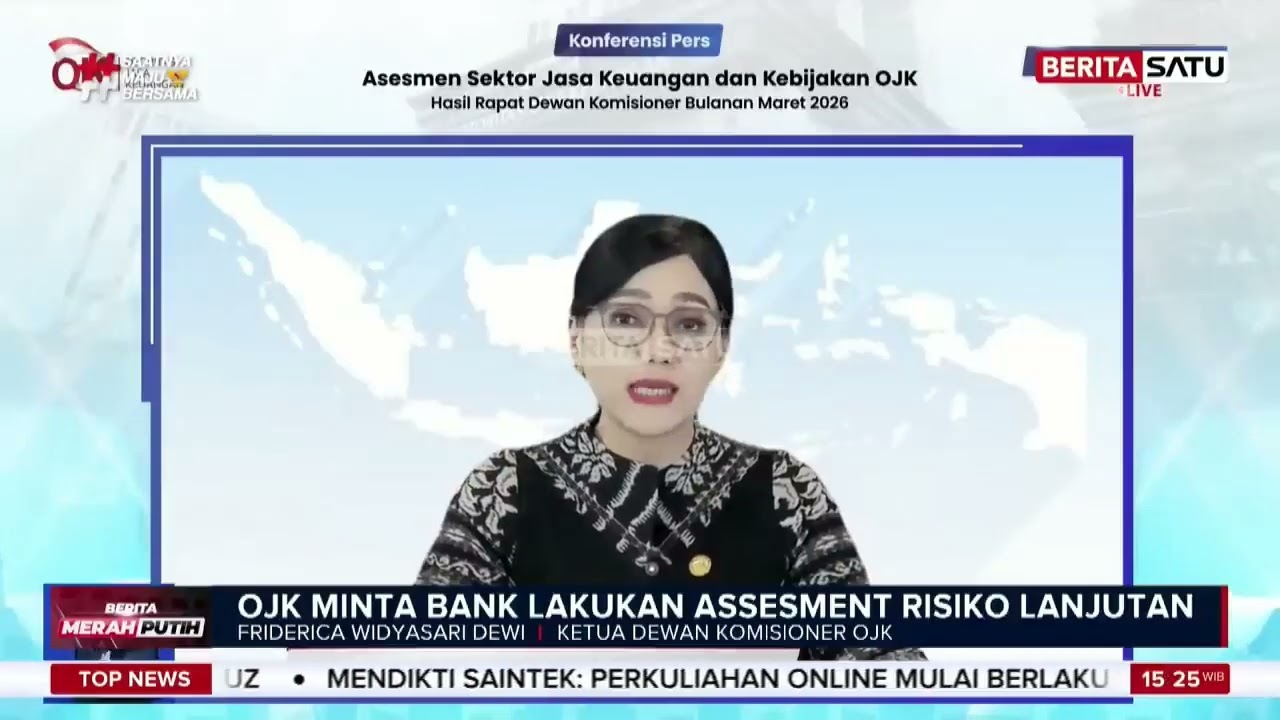 OJK Minta Lembaga Jasa Keuangan Perkuat Mitigasi Risiko di Tengah Konflik Global #beritasatu