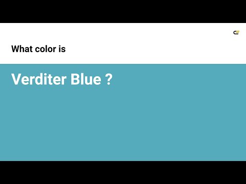 Verditer Blue color #55aabb hex color - Blue color - Warm color 55aabb