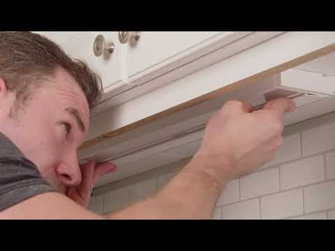 CounterQuick How To Install LED Under Cabinet Fixture