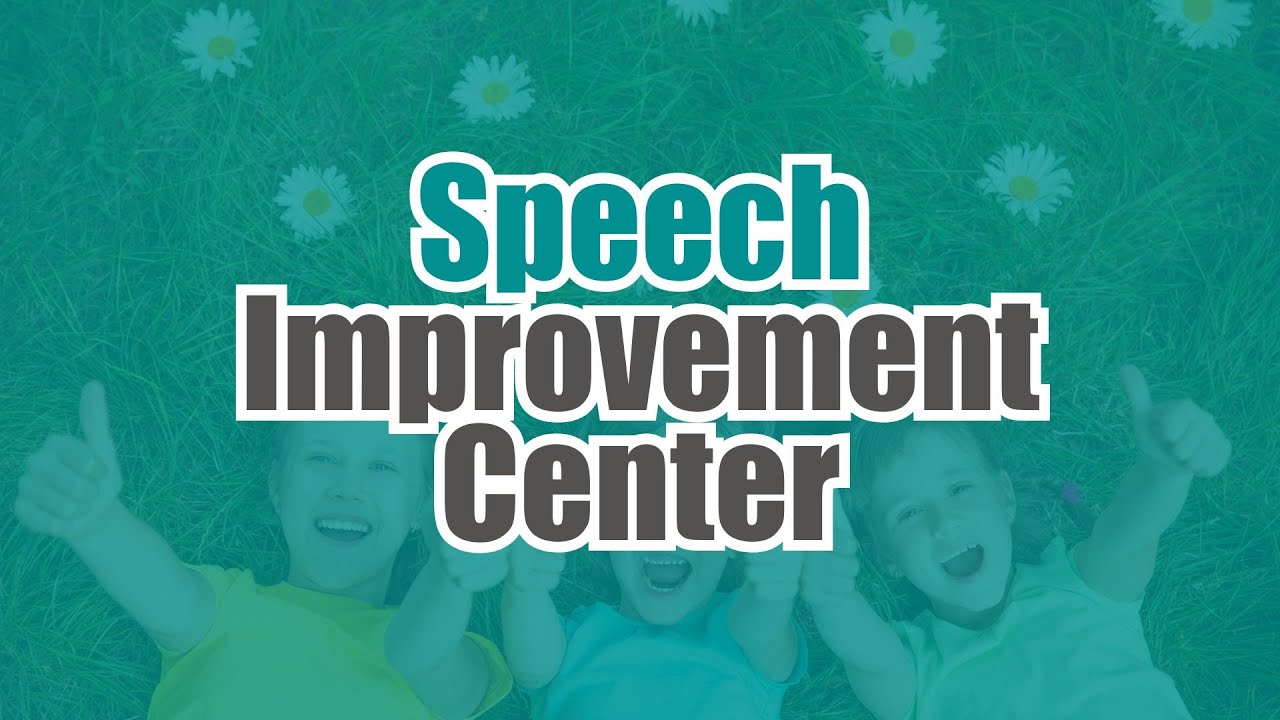 Pediatric Speech Therapy!
