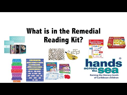 What is in the Remedial Reading Kit? | Hands Across the Sea