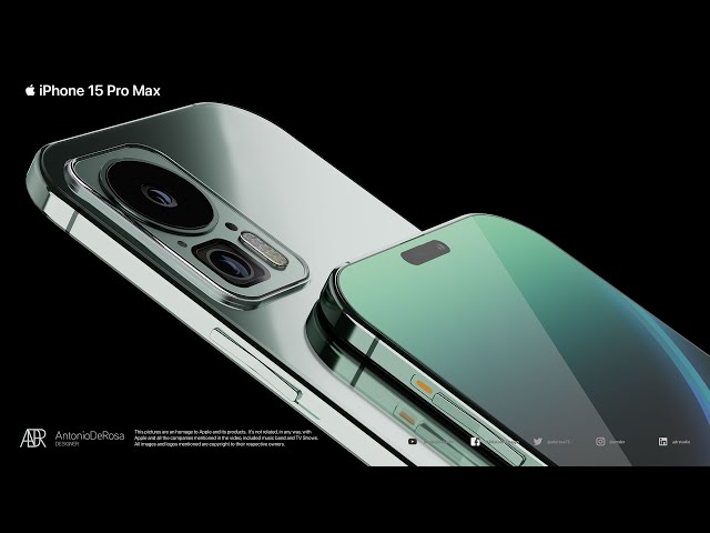 Check out this concept render of the iPhone 15 Pro Max/Ultra (VIDEO ...