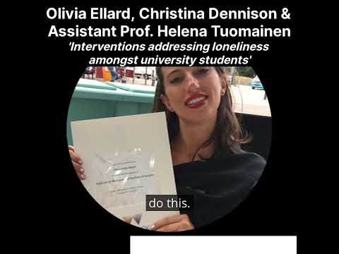 Interventions addressing loneliness amongst university students