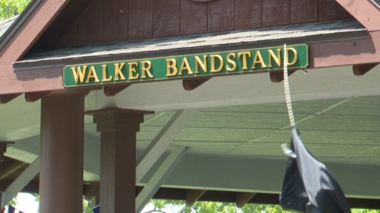 Watertown Opens Walker Bandstand