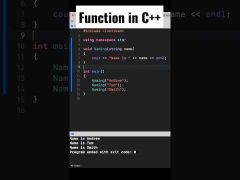 Basic declaration of #function in #c++ ๐ต๏ธโโ๏ธ/ #programming