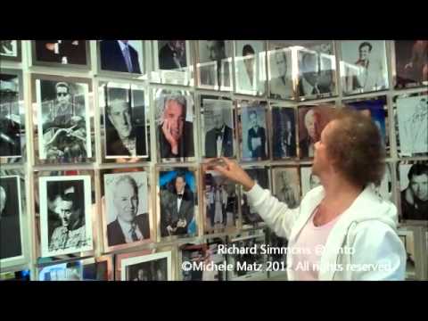 Richard Simmons visits Anto Beverly Hills Ca
