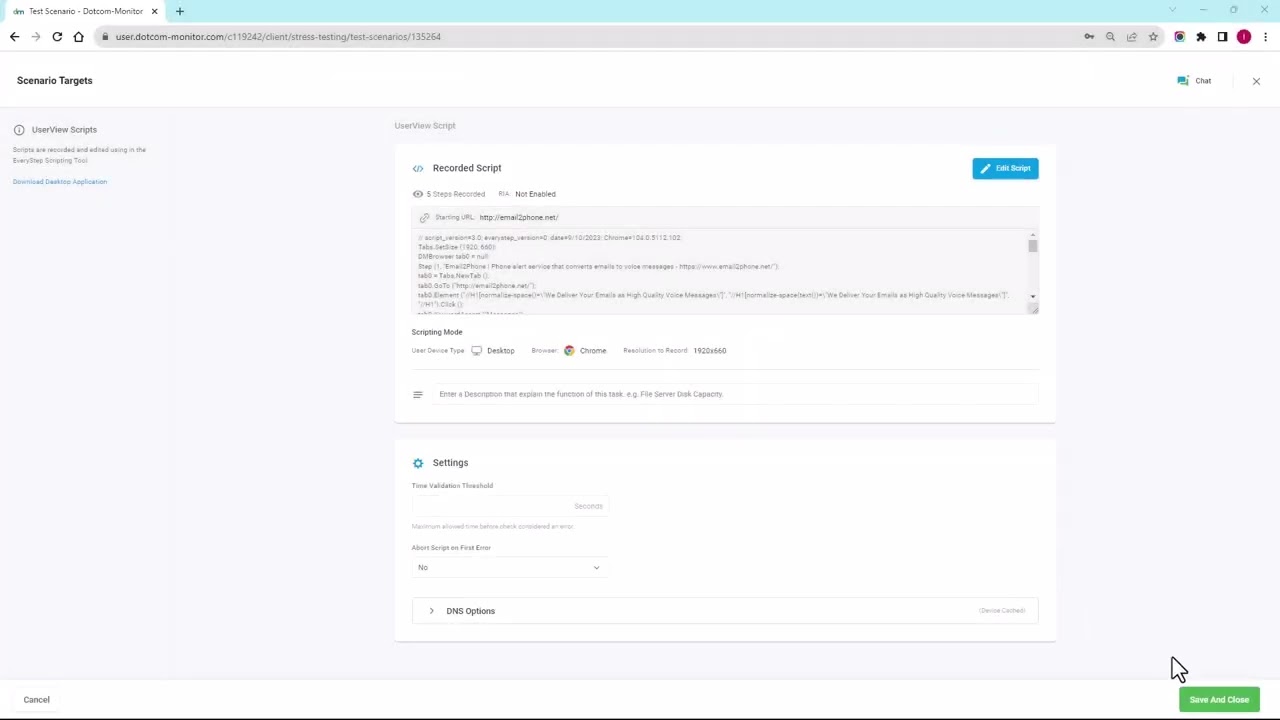 Advanced LoadView Tutorial - Setup and Test
