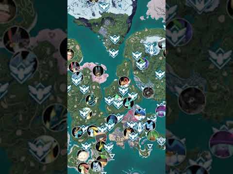 Palworld Map | Boss & Fast travel point #palworld #game #palworldgame