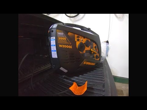 FIRMAN W2000i Inverter Generator 1500w stress test