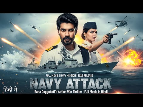 NAVY ATTACK (2025) | Rana Daggubati & Samantha | Full Hindi Action War Movie