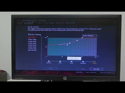 How To Adjust CPU FAN Speed On Asus ROG STRIX Z790 Series Motherboard