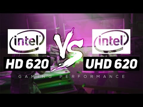 Intel HD 620 VS Intel UHD 620 - Gaming Performance!