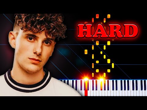 JVKE - Golden Hour - Piano Tutorial