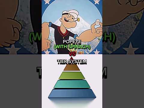 Popeye Vs Tier System #edit #shorts