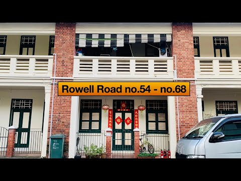 Rowell Road Houses No.68 to No.54, Singapore Land Authority (SLA) (4K HDR)