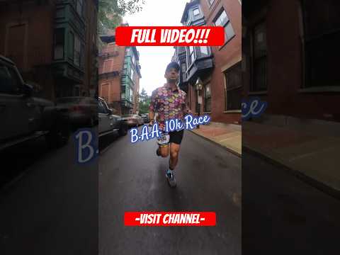 Boston 10k Race! B.A.A. #running