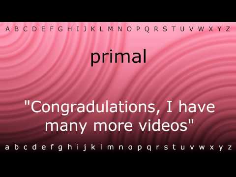 Here I will teach you how to pronounce 'primal' with Zira.mp4