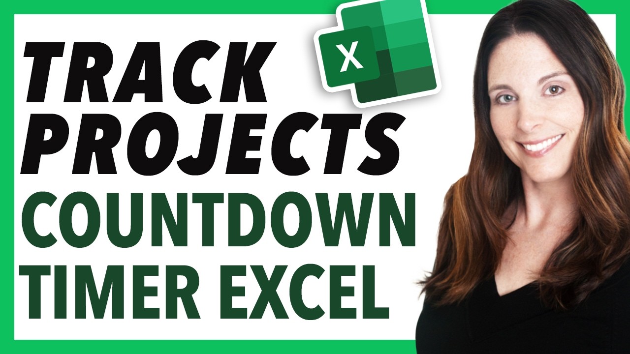 Create Countdown Timer to Track Project Tasks in Excel- Real-Time Hours, Minutes & Seconds Remaining