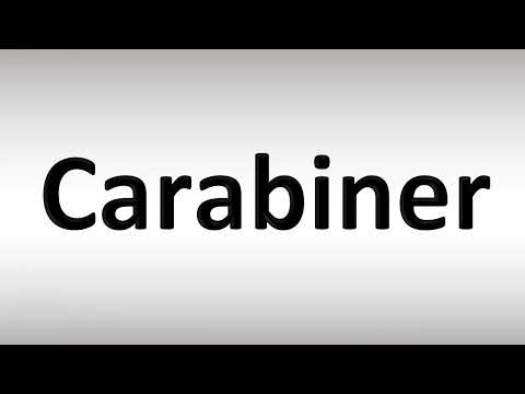 How to Pronounce Carabiner (Google is WRONG!)