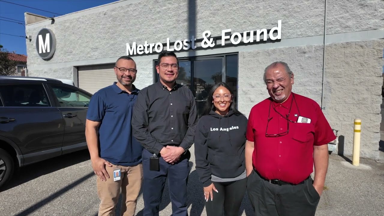 Lost something on a Metro bus or train? Here's what happens next