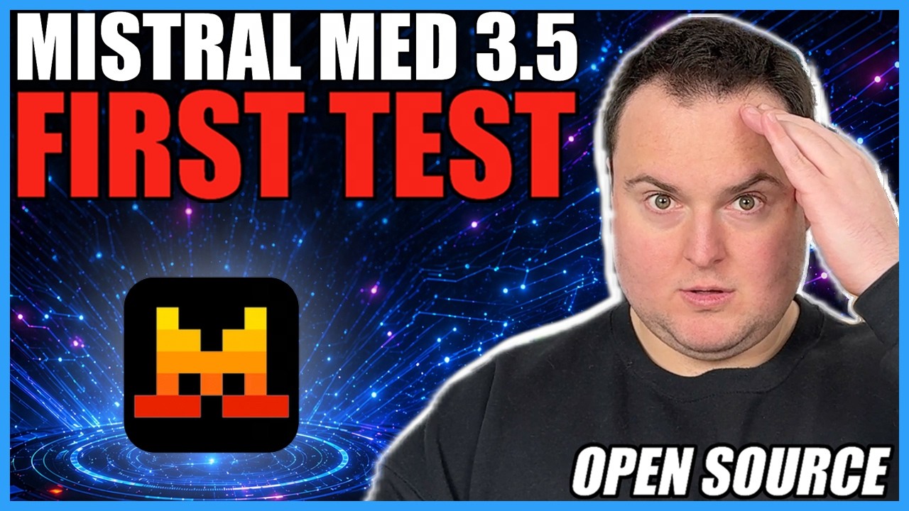 Mistral Medium 3.5 First Test – A 128B Dense Open-Source Model!