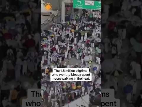 More than 1,300 people died during 2024 Hajj pilgrimage in Saudi Arabia #shorts