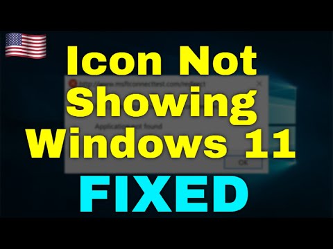 How to Fix Icon Not Showing Windows 11