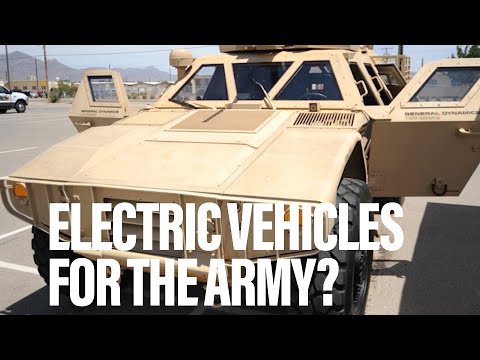 The Army's path to an electric vehicle