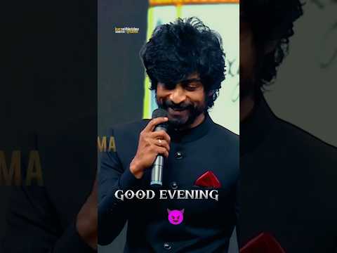 Arjun Das Voice🔥 | Arjun Das Voice In Award Show🖤