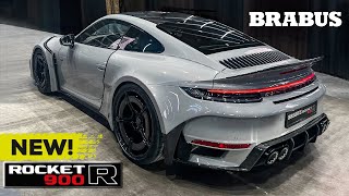 Brabus Unveiled the ULTIMATE 911 Turbo: The ROCKET 900 R!! - UltraVid.io