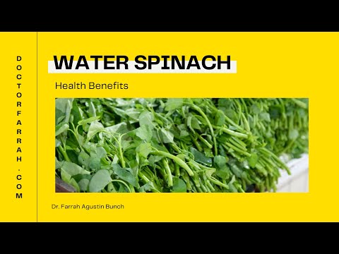 DR. FARRAH® WATER SPINACH | Health Benefits
