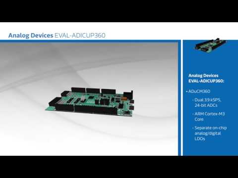 New at Mouser - Analog Devices, Inc EVAL-ADICUP360 Dev Board