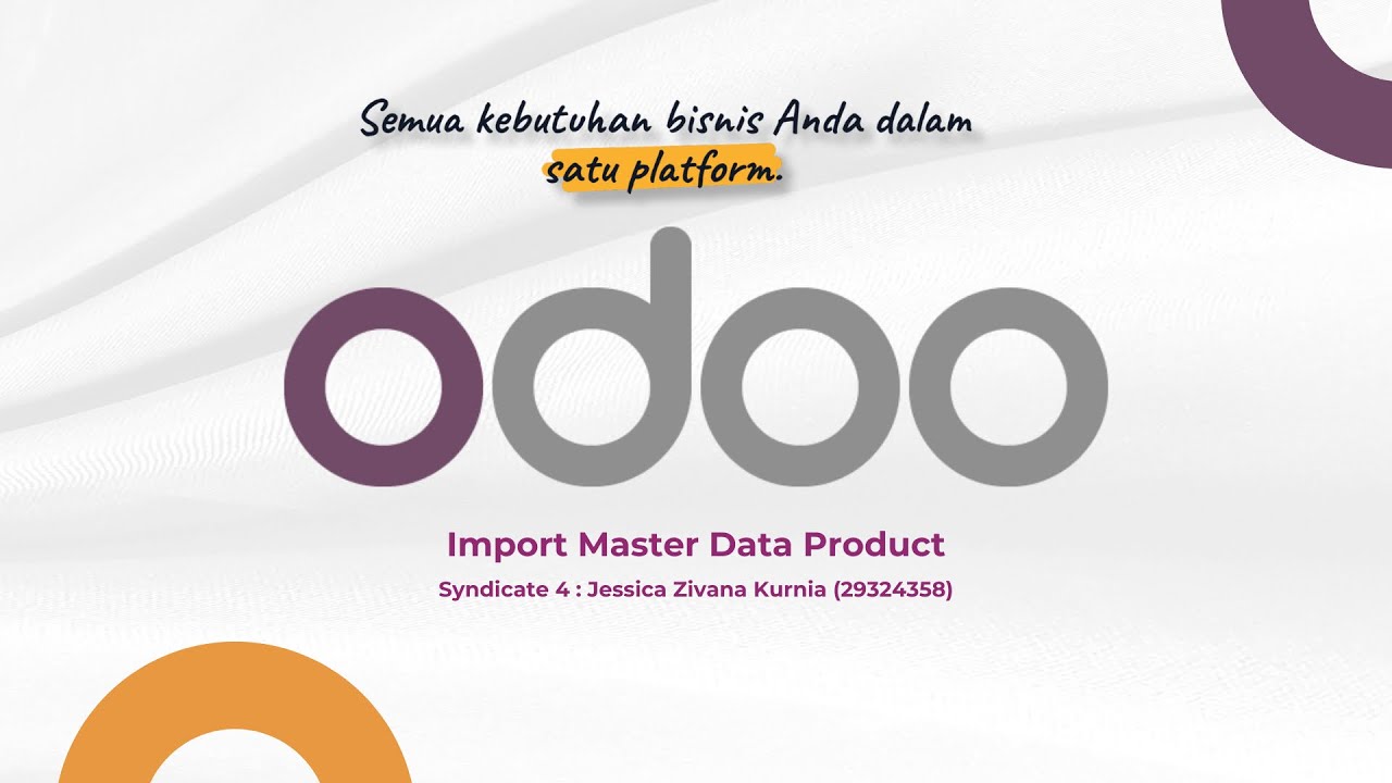 Importing Master Data: Easier to Input Products with Odoo 19