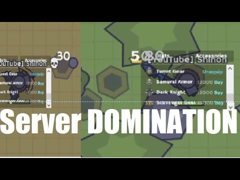 Moomoo.io | SERVER DOMINATION without HACKS | New Mouse for perfect INSTA-KILL ( scroll + 50 CPS )