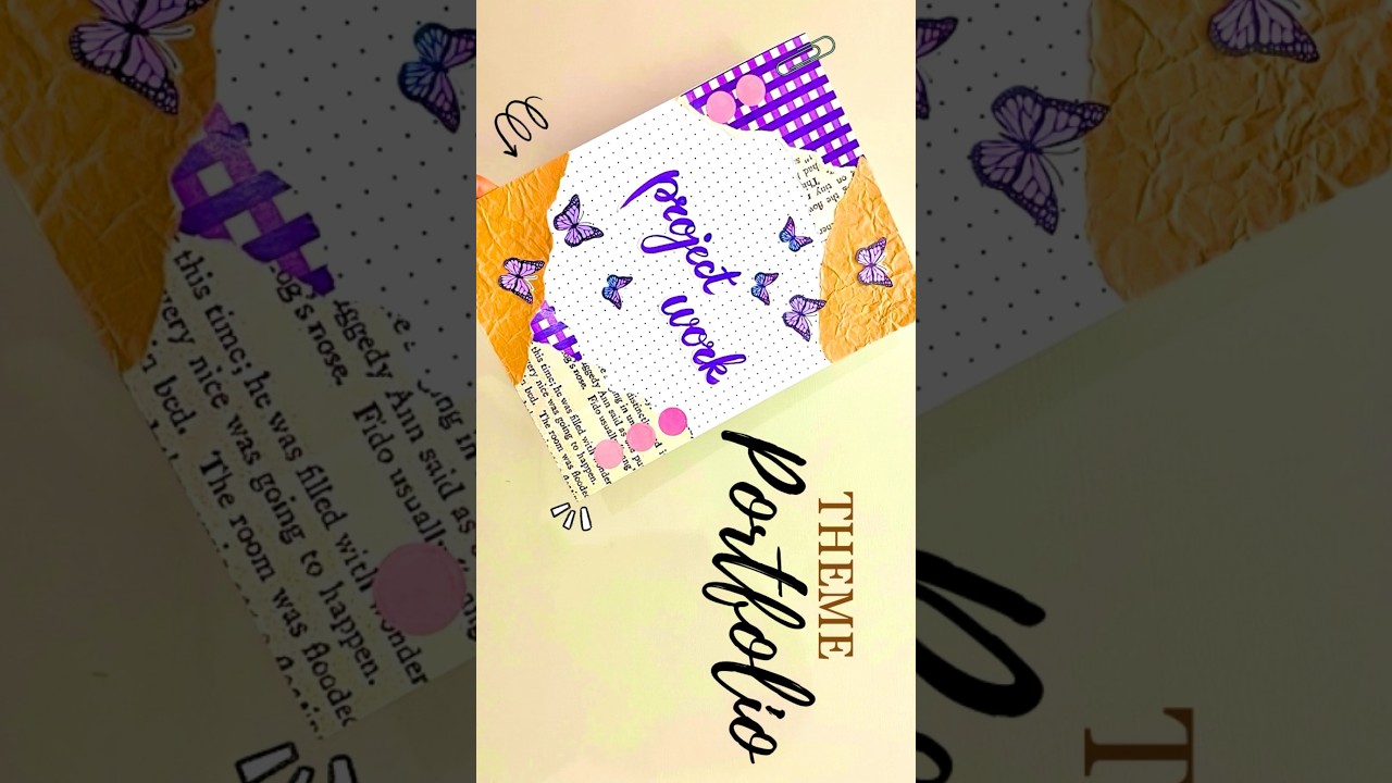 Ultimate Guide to Project Front Page Decoration for A+ Presentations!