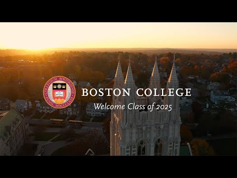 Welcome to Boston College | Class of 2025