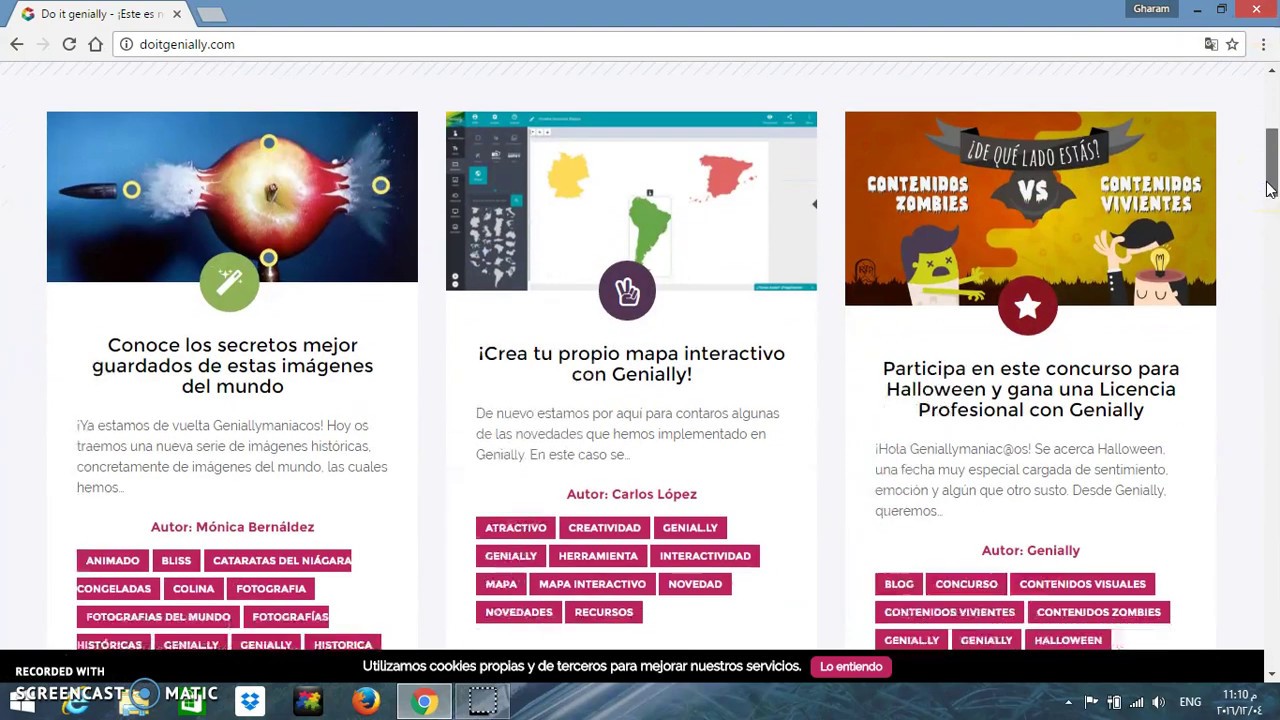 Genially: Tutorial 01, Part 01