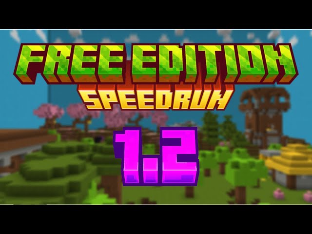 Free Edition Speedrun Minecraft Map