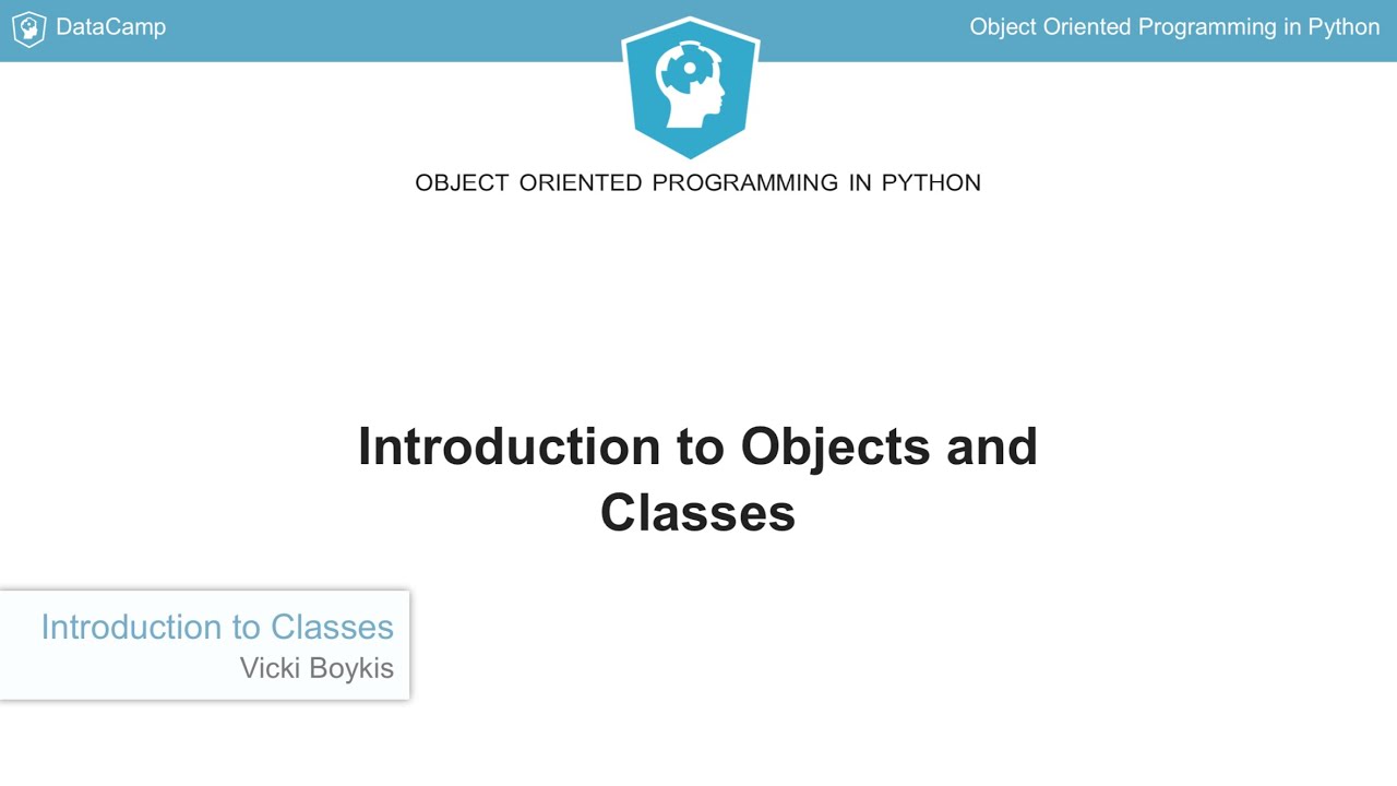Python Tutorial: Intro to Object Oriented Programming in Python 3
