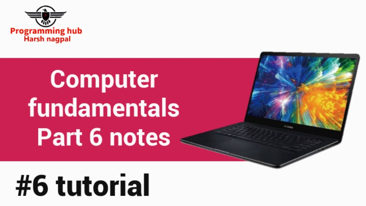 Input devices of computer | computer Fundamentals notes |harsh | computer Fundamentals tutorials #6